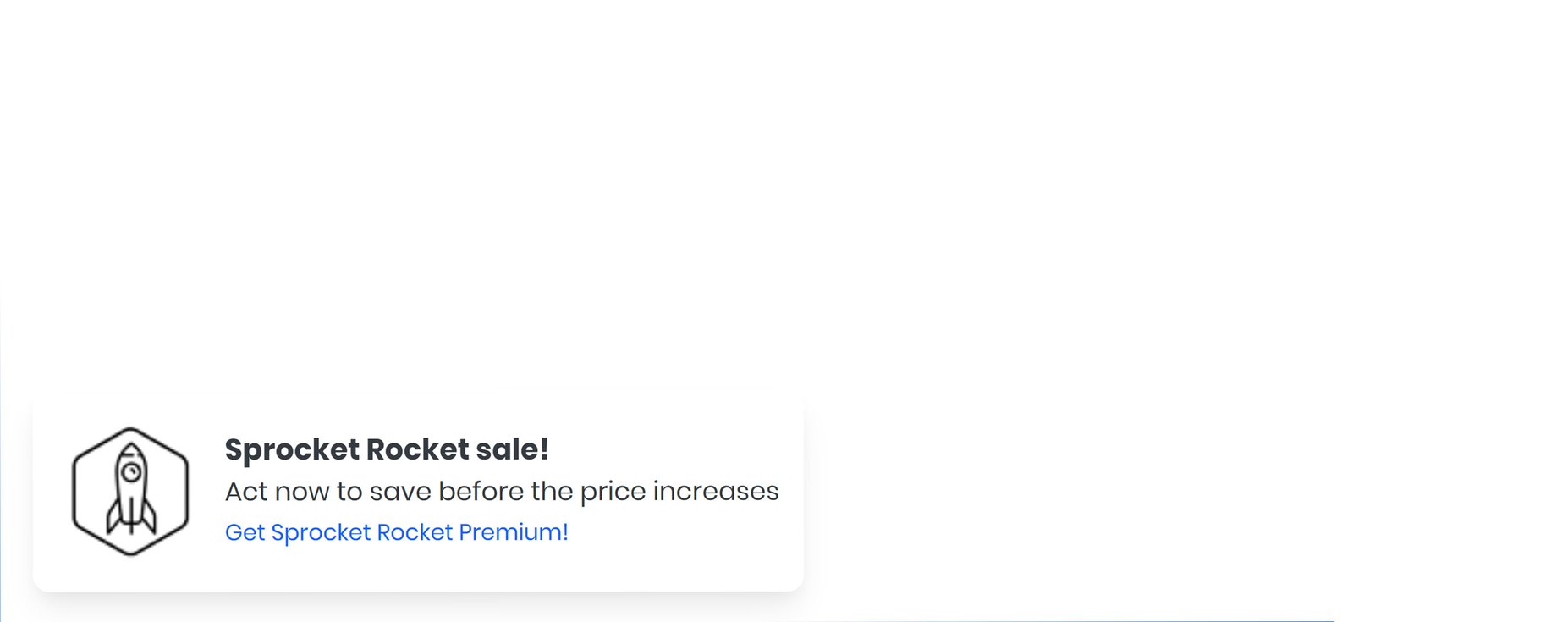 SR Notification 01 🚀 Sprocket Rocket Documentation