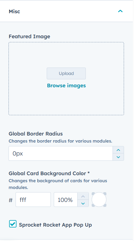 Sprocket Rocket icon on my pages? 🚀 Sprocket Rocket Documentation