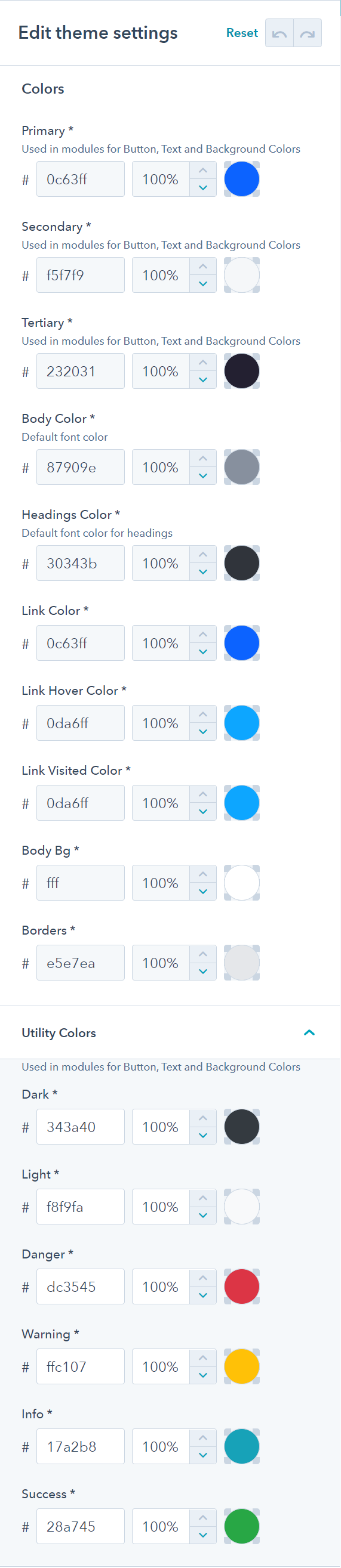 Colors 🚀 Sprocket Rocket Documentation