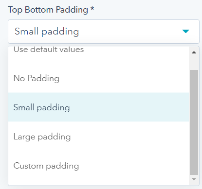 Padding and Spacers 🚀 Sprocket Rocket Documentation