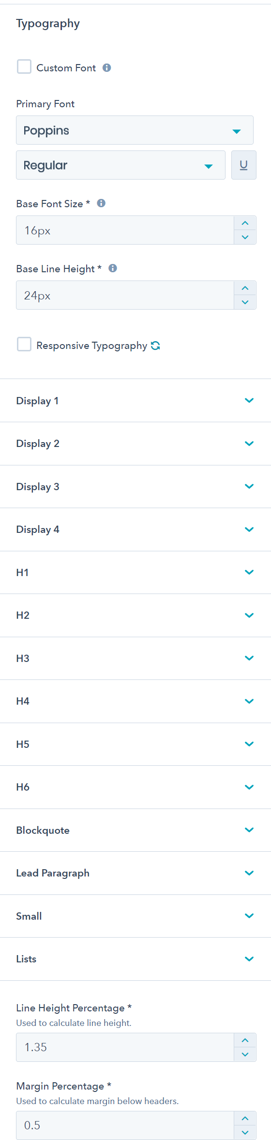Theme Settings 🚀 Sprocket Rocket Documentation